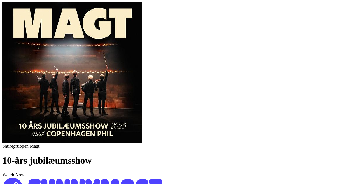 Køb 10-års jubilæumsshow – Satiregruppen Magt